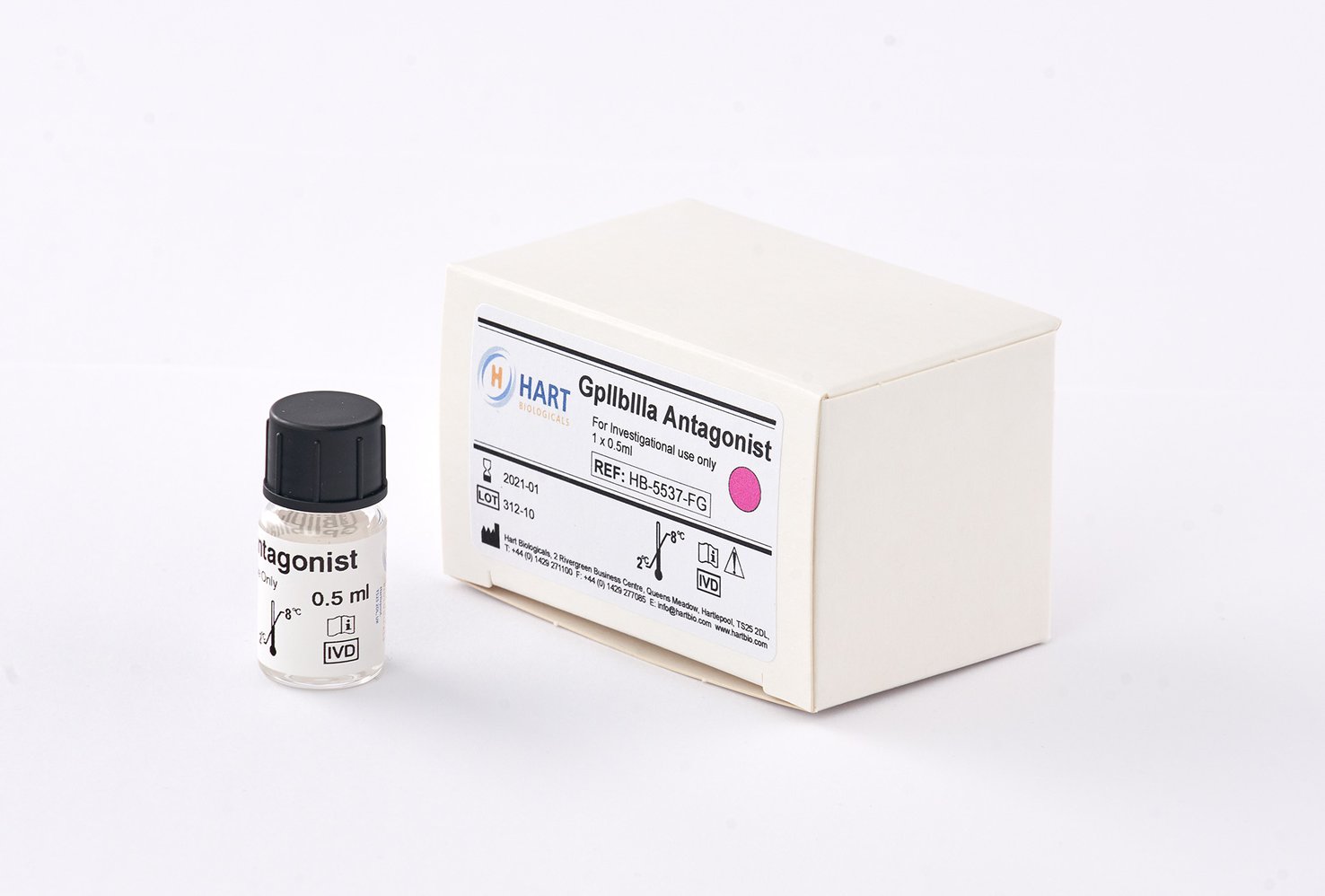 GpIIb-IIIa Antagonist - 1 x 0.5ml | Hart Biologicals